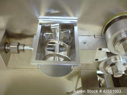 Used Alexanderwerk Roller Compactor, model WP120V Pharma, stainless s