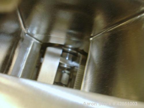 Used Alexanderwerk Roller Compactor, model WP120V Pharma, stainless s