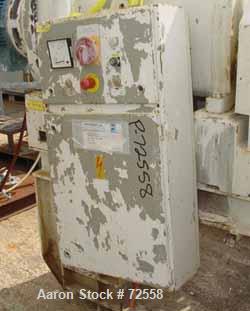 USED- Bepex/Hutt Twin Roll Compactor, Type G27/120, Stainless Steel.