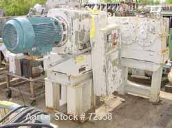 USED- Bepex/Hutt Twin Roll Compactor, Type G27/120, Stainless Steel.