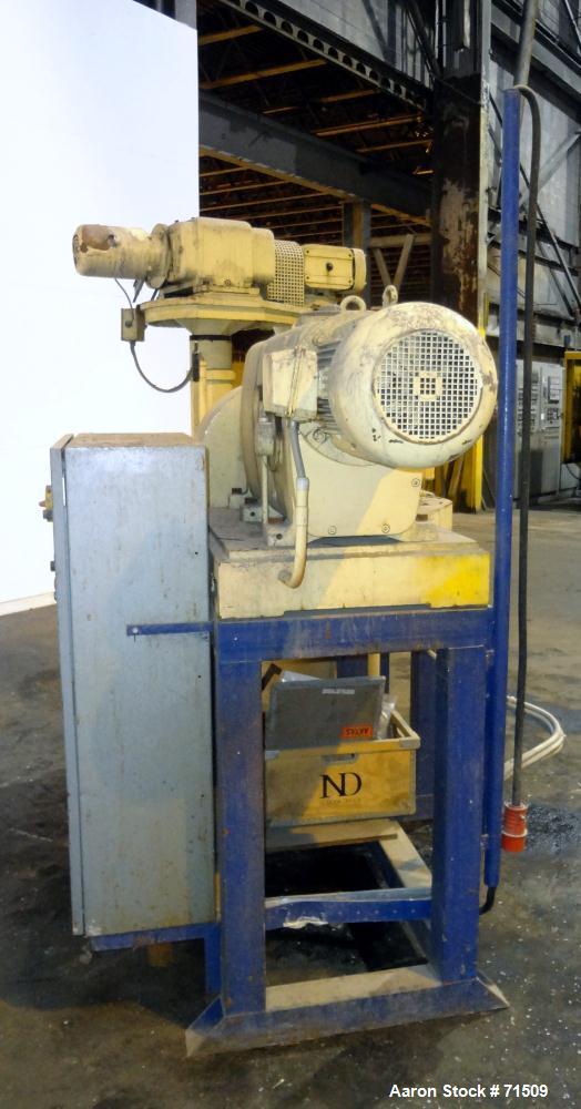 Used Bepex/Hutt Twin Roll Compactor, Type K 26-100. 304 Stainless ste