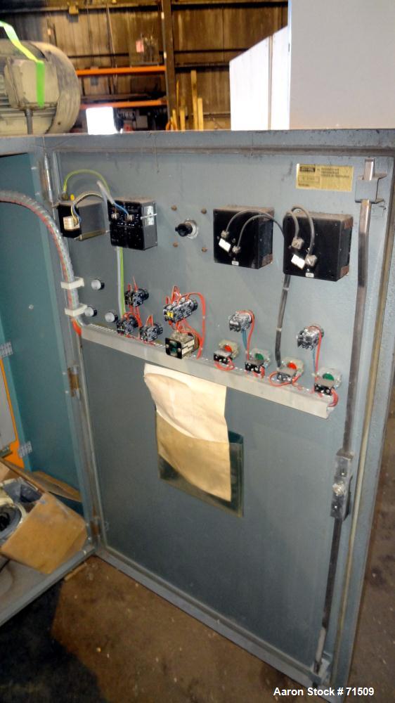 Used Bepex/Hutt Twin Roll Compactor, Type K 26-100. 304 Stainless ste