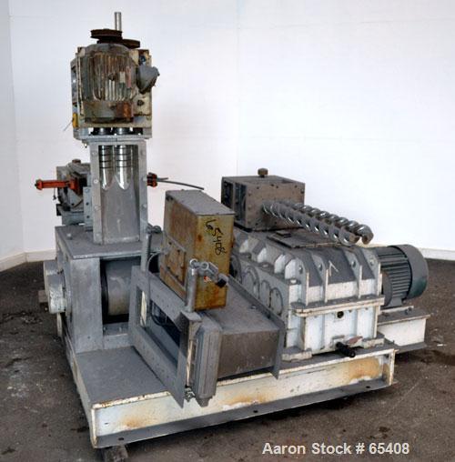 Used Bepex Roll Compactor, Model K300-200. 17-4 PH Stainless steel ro