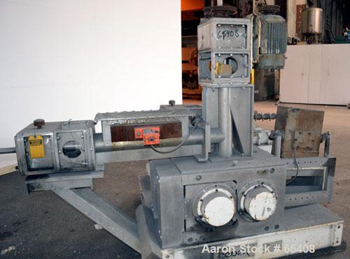 Used Bepex Roll Compactor, Model K300-200. 17-4 PH Stainless steel ro