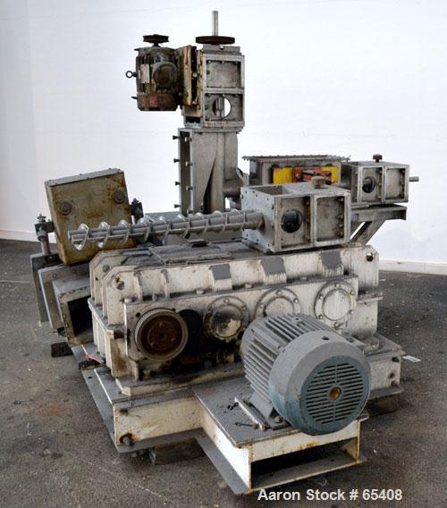 Used Bepex Roll Compactor, Model K300-200. 17-4 PH Stainless steel ro