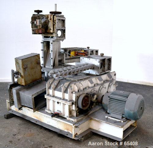 Used Bepex Roll Compactor, Model K300-200. 17-4 PH Stainless steel ro