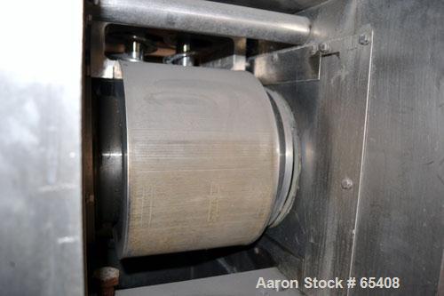 Used Bepex Roll Compactor, Model K300-200. 17-4 PH Stainless steel ro