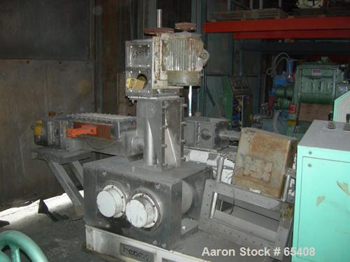 Used Bepex Roll Compactor, Model K300-200. 17-4 PH Stainless steel ro