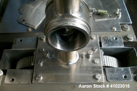 Used Fitzpatrick Fitzmill Chilsonator, Model L-80. 1-1/2" face x 8" d