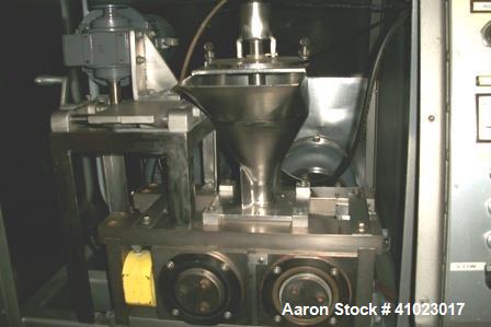 Used Fitzpatrick Fitzmill Chilsonator, Model L-80. 1-1/2" face x 8" d