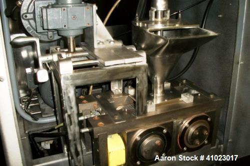 Used Fitzpatrick Fitzmill Chilsonator, Model L-80. 1-1/2" face x 8" d