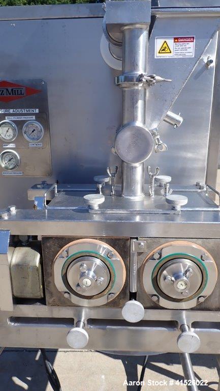 Used Fitzpatrick Model L89 Stainless Steel Roll Compactor, S/N 435. E