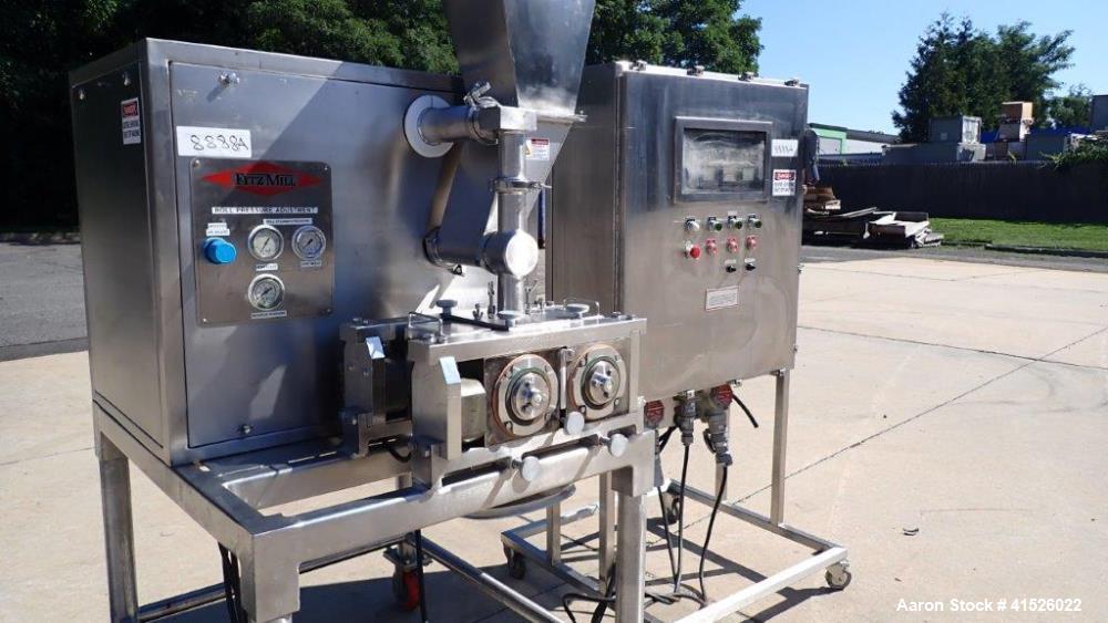 Used Fitzpatrick Model L89 Stainless Steel Roll Compactor, S/N 435. E