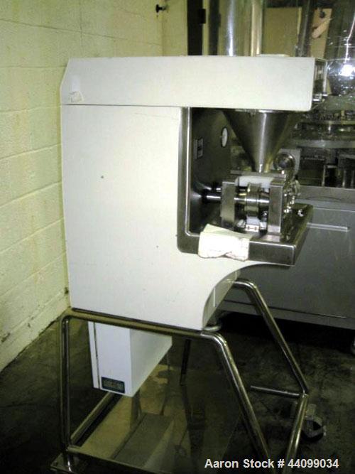 Used Vector Roller Compactor, Model TF-MINI, Stainless Steel. 100 mm