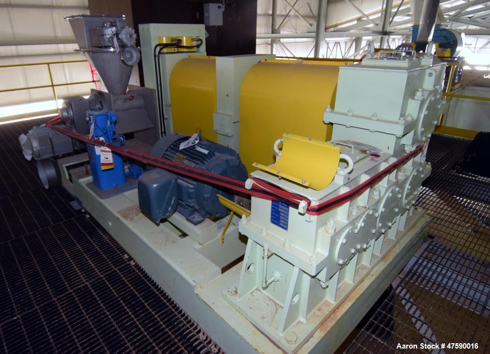 Unused- K.R. Komarek Roller Press Compactor, Model B400C. 316L Stainl