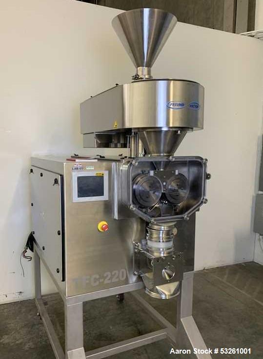 Used Vector Freund, Roll Compactor, Model: TFC 220, CE Marked, Stainl