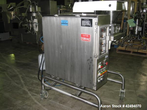 Used- Vector roller compactor, model TF-MINI, sta