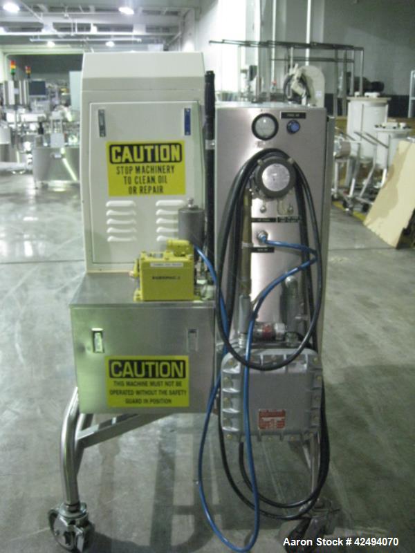 Used- Vector roller compactor, model TF-MINI, sta