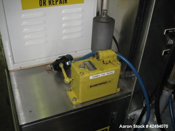 Used- Vector roller compactor, model TF-MINI, sta