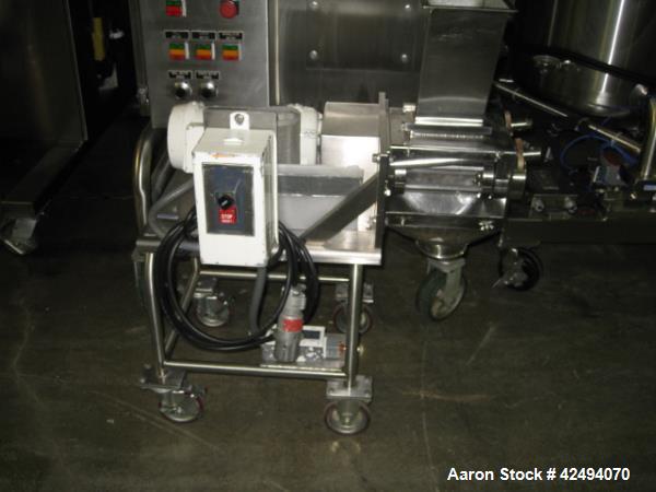 Used- Vector roller compactor, model TF-MINI, sta