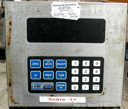 USED: Cambridge scale works platform scale, 1000 pound capacity, mode