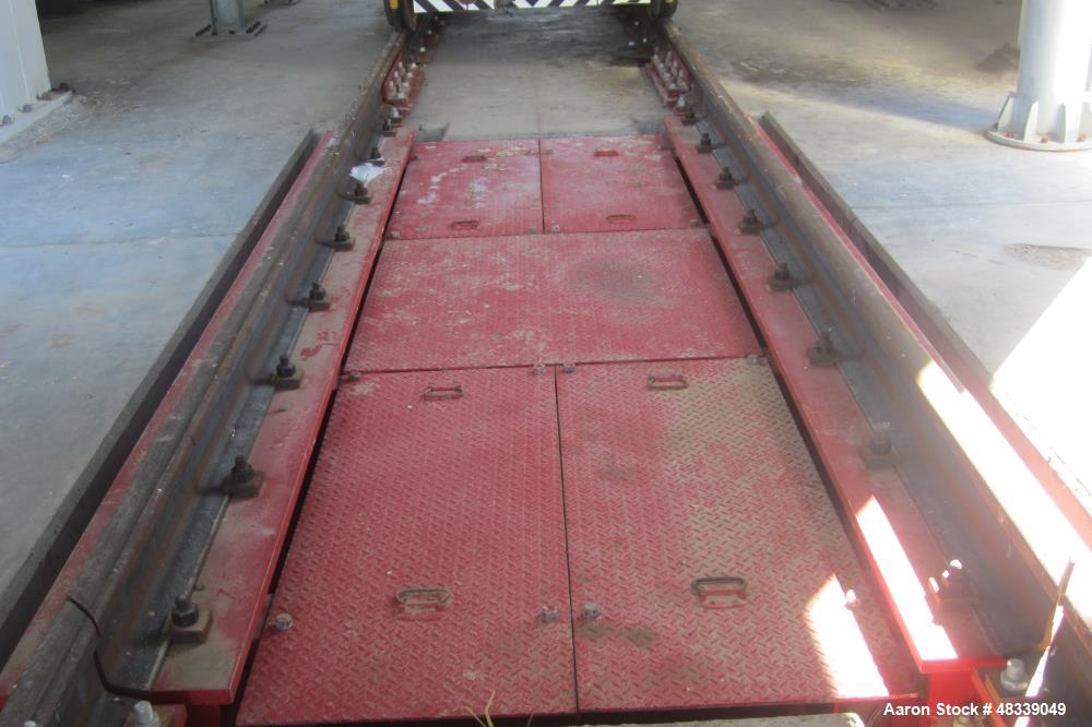 Used Fairbanks 2000 Series Rocker Column Railroad Track Scale. Track