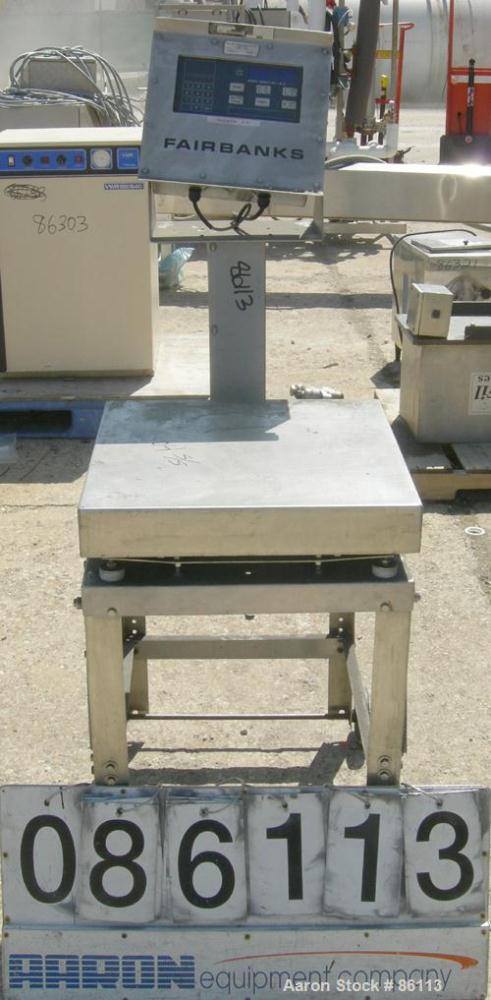 USED: Fairbanks platform scale, 200 pound capacity, model H90-167. 20