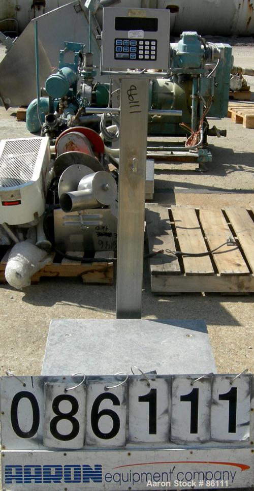 Used GSE Platform Scale, 1000 Pound Capacity, Model 810SSX. 18" x 24"