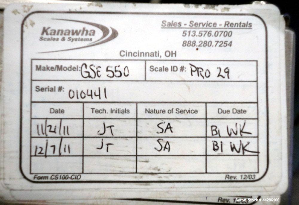 Used- GSE Portable Platform Digital Scale. 30" x