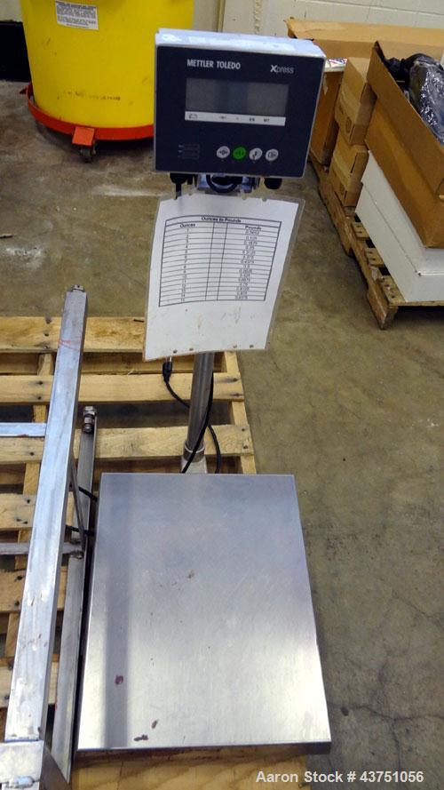 Used Mettler Toledo XIF Digital Scale. 5000 Pound capacity. 20" x 16"