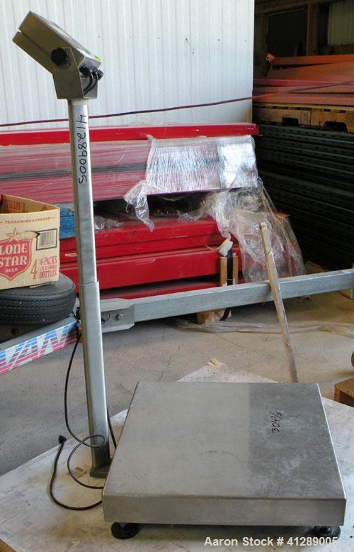 Used- Platform Scale, 5000 Capacity, 304 stainles