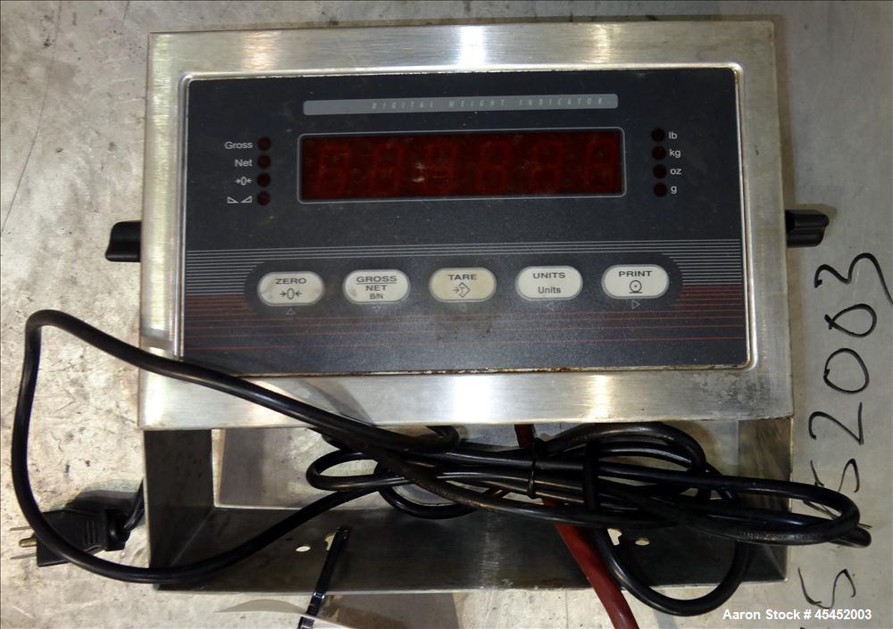 Used Rice Lake Weighing Systems Digital Floor Scale, Model 5x5HPSS-5K