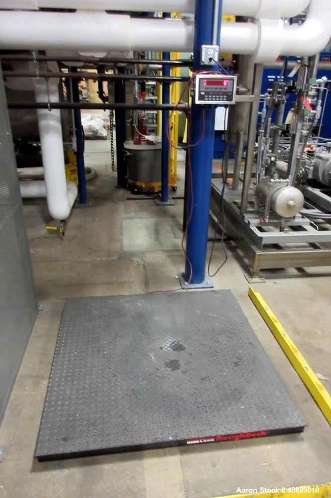 Used Rice Lake Digital Platform Scale, Model 4X4HP-5K, Class III, Cap