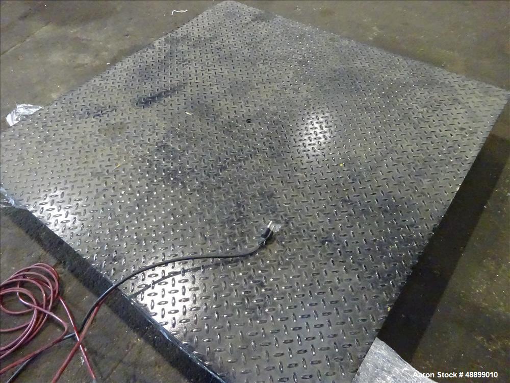 Used Rice Lake Digital Platform Scale, Model 4X4HP-5K, Class III, Cap