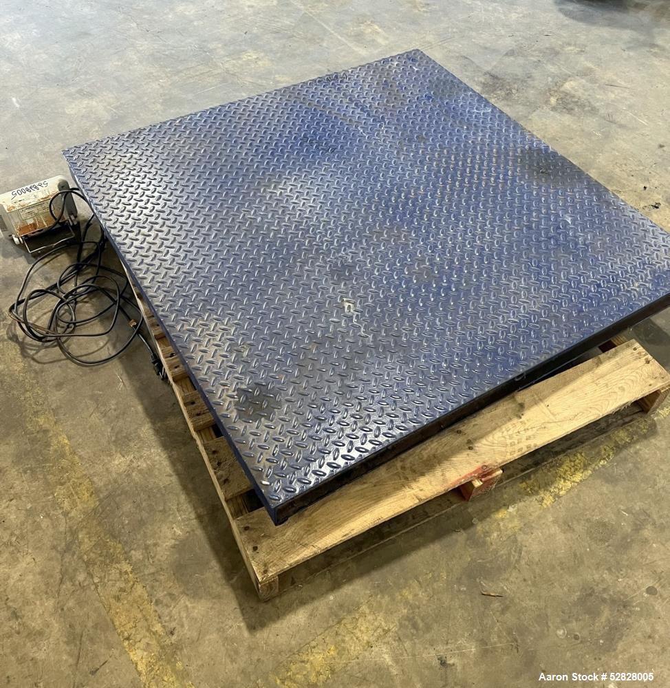 Used Mettler Toledo Digital Floor Scale, Model PFA261. 2500lb Capacit