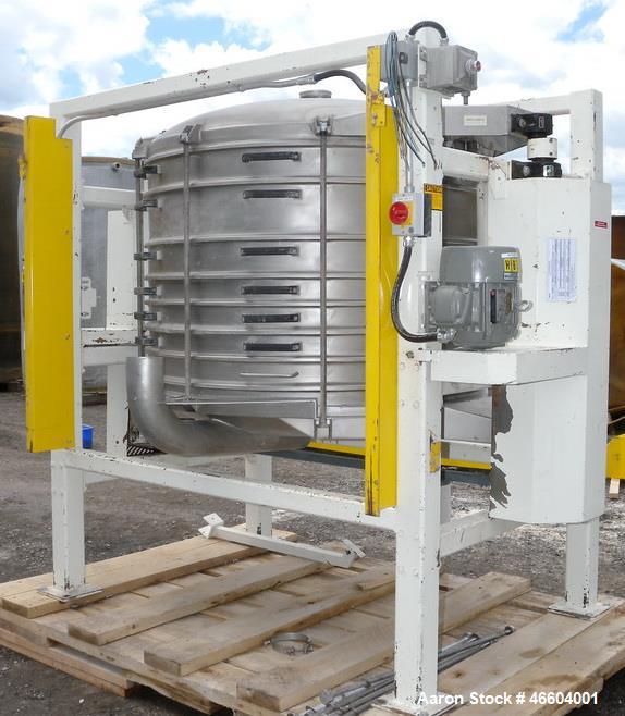 Used Great Western Pneumatic In-Line Tru-Balance Sifter, Model 631.