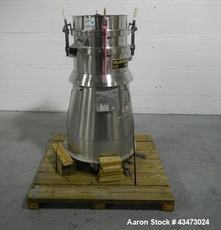Used Russel Sifter, Model 17300, Stainless Steel. Approximate 20" dia