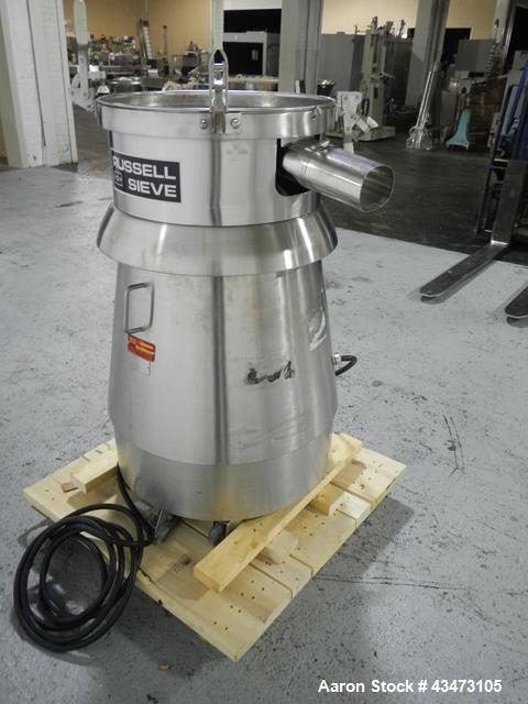 Used Russel Sifter, Model 17300, Serial# A3725.
