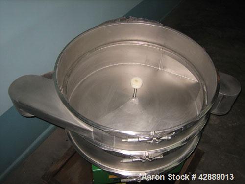 UsedRussel Finex Sifter Machine, Model 25070. 1.5 Hp motor, totally
