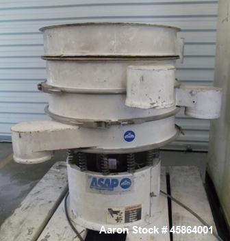 Used Sweco Shaker Screen, Model LS 24C4444. 24" diameter screen, stee