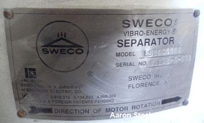Used Sweco Shaker Screen, Model LS 24C4444. 24" diameter screen, stee