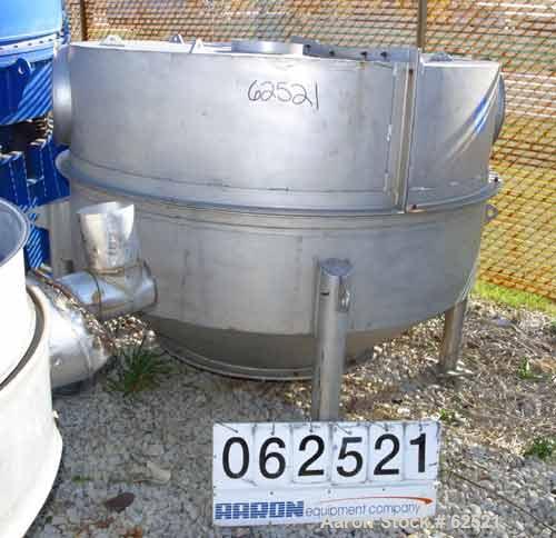 Used Sweco Screener, Model US 48D88-P.O.D., Stainless Steel. 48" Sing