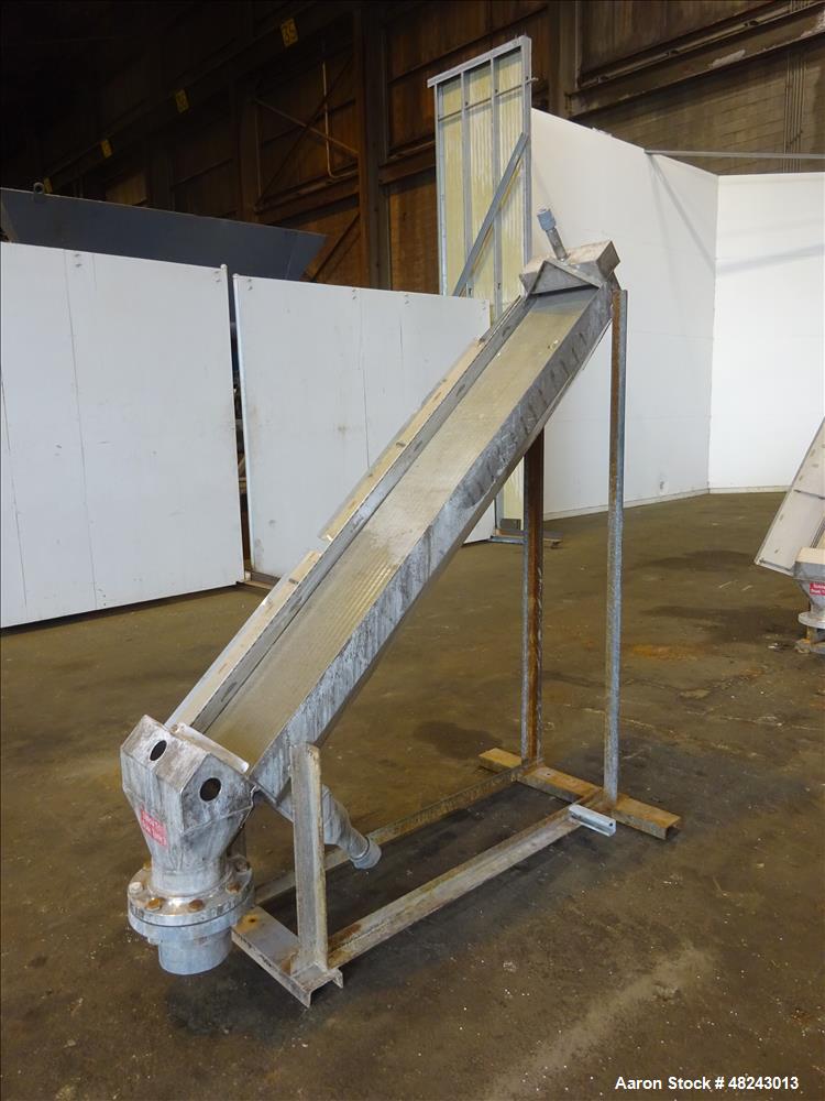 Used Inclined Gravity DSM Screening Unit, 304 Stainless Steel. Approx