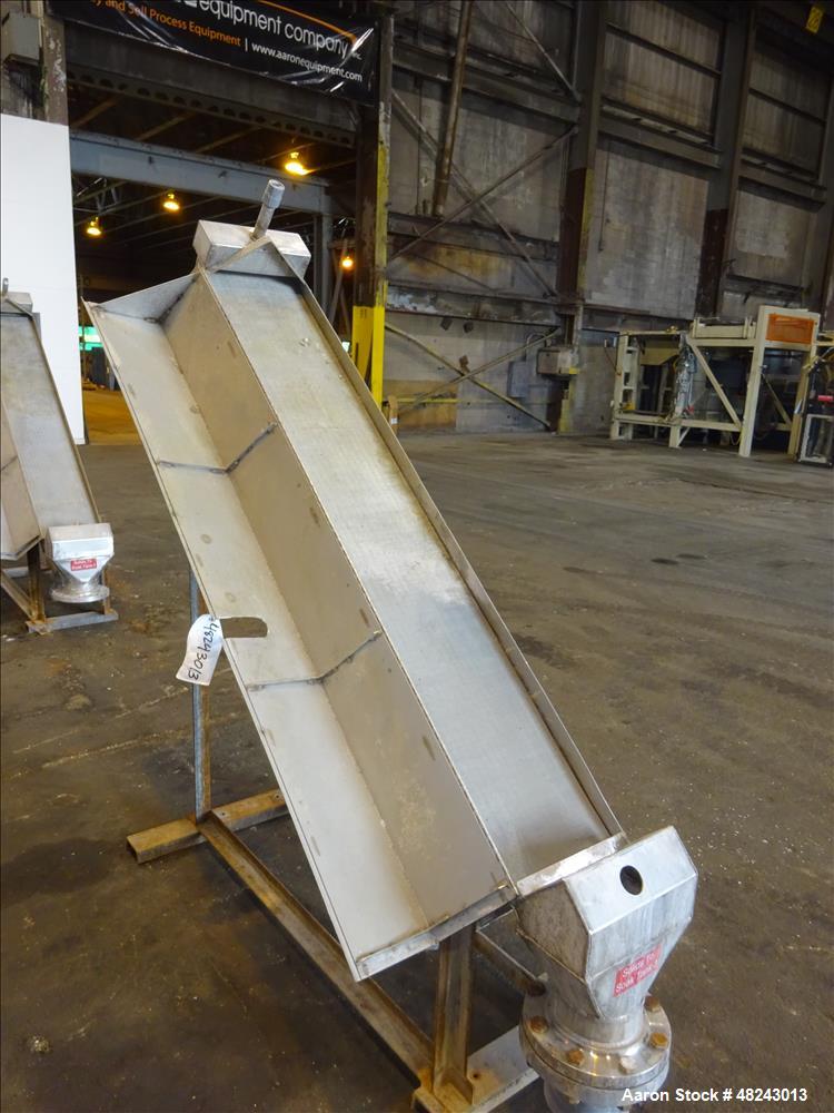 Used Inclined Gravity DSM Screening Unit, 304 Stainless Steel. Approx