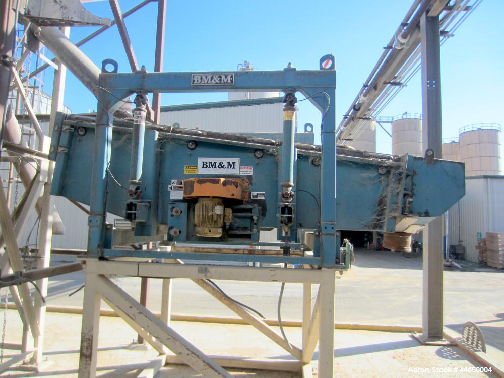 UsedBM & M 10' X 4' X 2/2.5' CORN SCALPER, Model 4 X 10-1DSS.