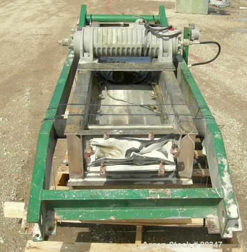 Used Derrick Screener, Model K18-96A-2-SDDTE, 304 Stainless Steel. 18