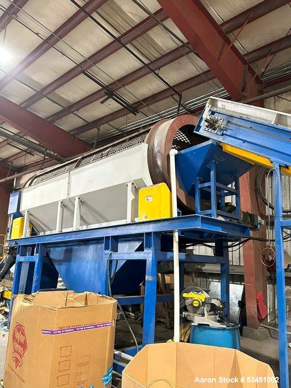 Used- Amstar Trommel Separator / Rotary Screen, C