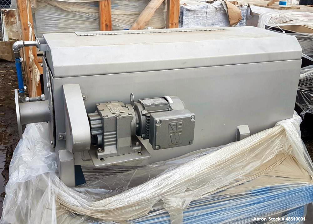 Unused- IPEC Internally Fed Rotary Screen, Series IFM1224. 304 Stainl