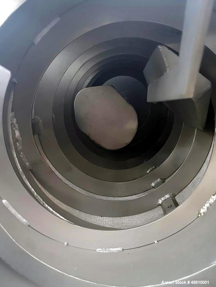 Unused- IPEC Internally Fed Rotary Screen, Series IFM1224. 304 Stainl