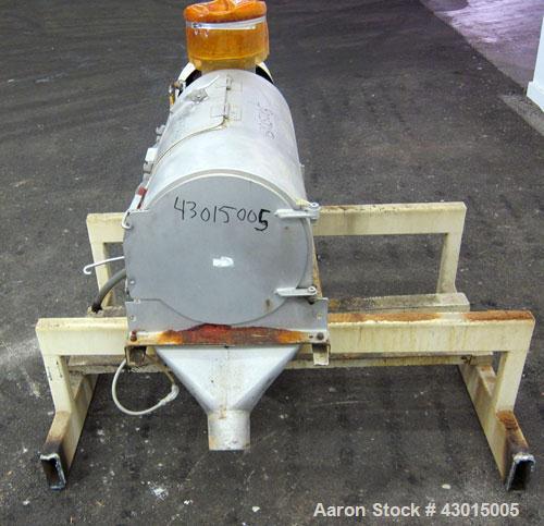 Used Prater Industries Rota-Sieve Centrifugal Sifter, 304 Stainless S
